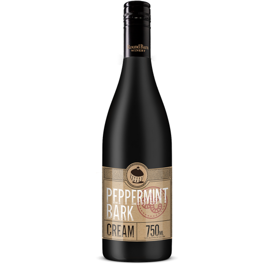 Round Barn Winery Peppermint Bark Cream | Decadent Holiday Liqueur ...